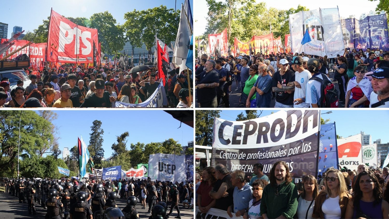 Build resistance in the region. Important march to the United States ...